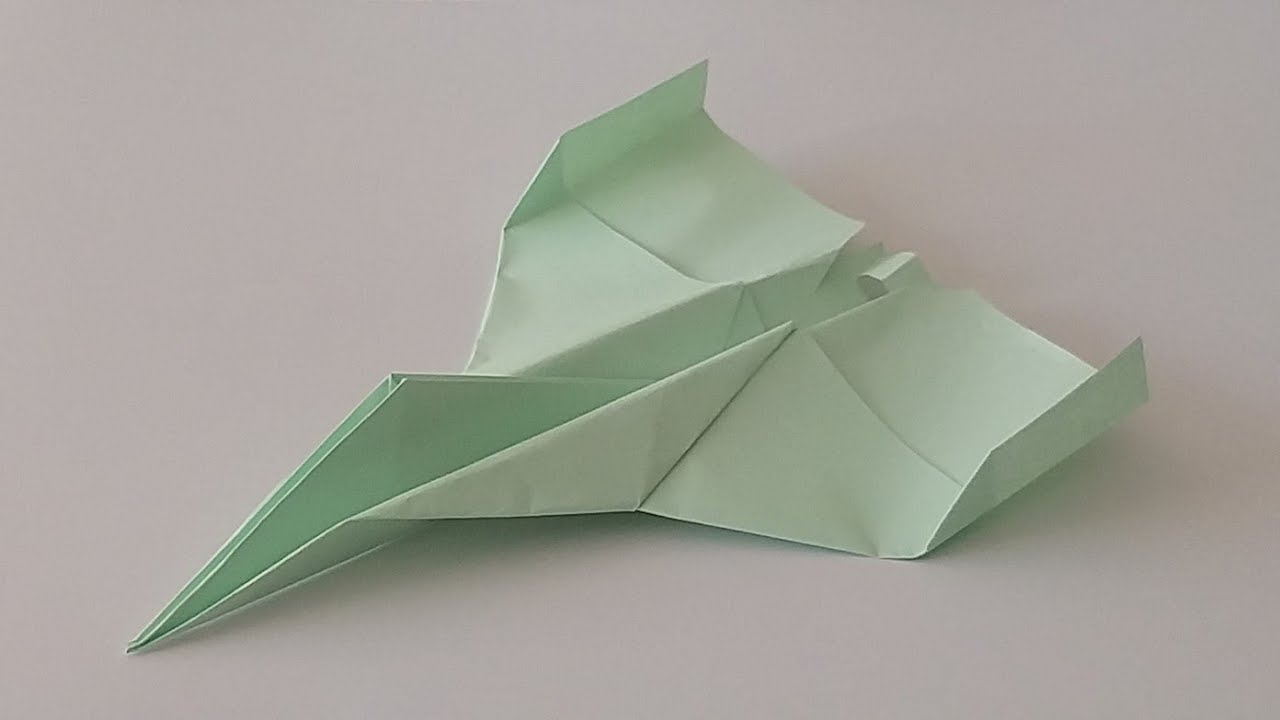 Comment faire un Faucon de combat en papier| Origami Fighting Falcon ...