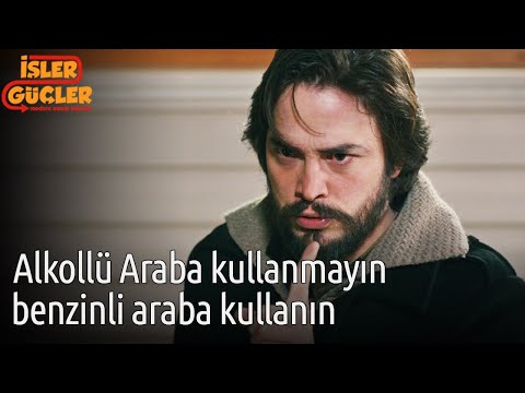 Alkollü Araba Kullanmayın Benzinli Araba Kullanın - İşler Güçler