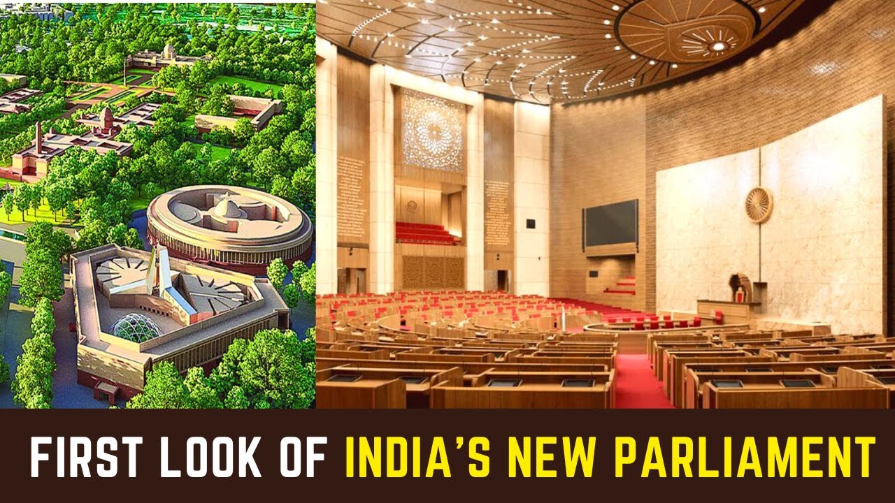 First Look of India's New Parliament Building - YouTube