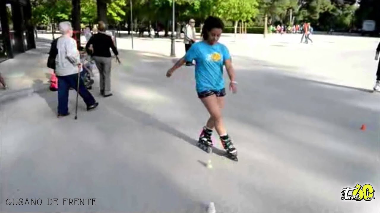 Tutorial Slalom - Gusano de frente (Snake forward) - YouTube