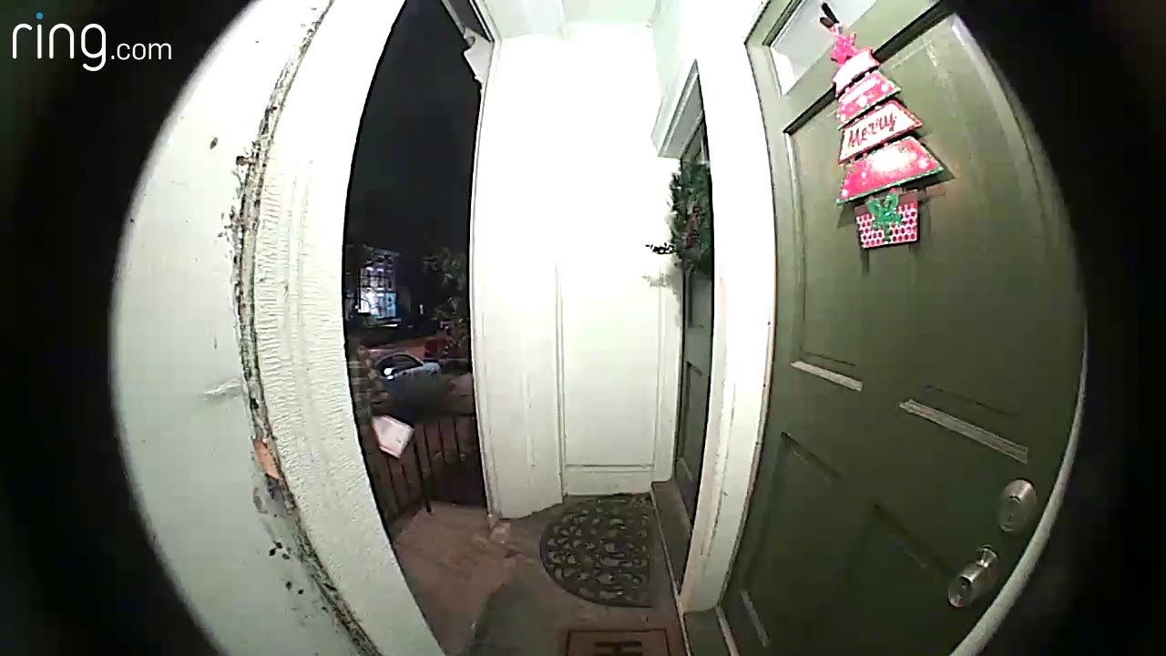 Package Theft caught on RING DOORBELL CAMERA 12.4.2018 - YouTube