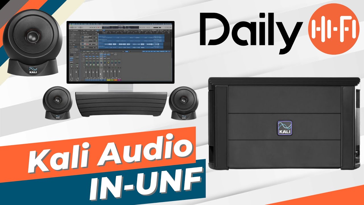 Kali Audio IN-UNF Ultra Nearfield Studio Monitor System!!! - YouTube