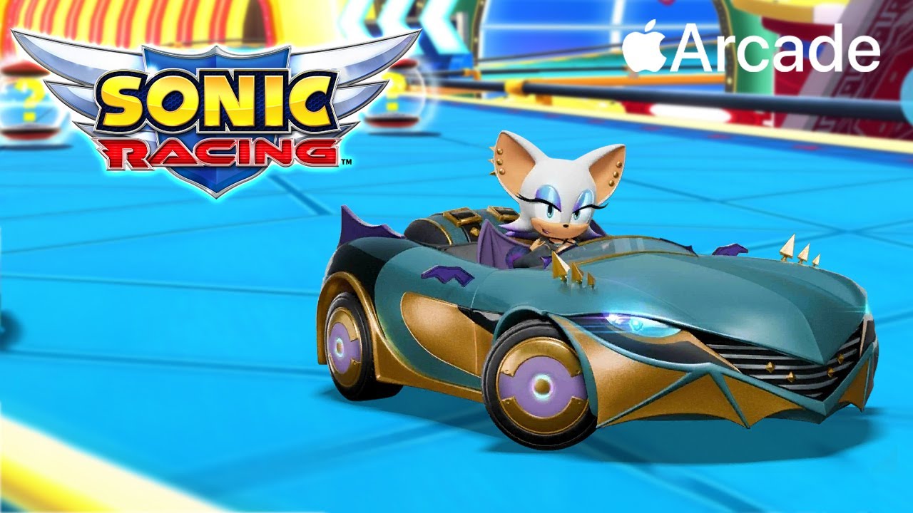 Rockstar Rouge & Time Trial Gameplay | Sonic Racing Update 2.5.0 ...