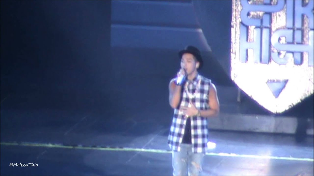 140914 눈,코,입 (EYES, NOSE, LIPS) - Taeyang & Tablo @ YG Family Concert ...