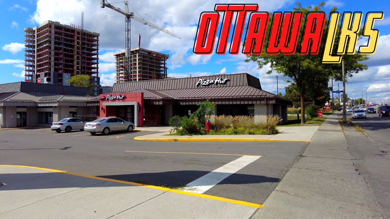 Ottawa walking tour - Bank Street walk from Hunt Club Rd to Walkley Rd ...