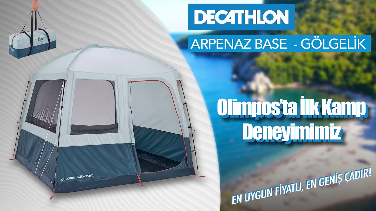 ARPENAZ BASE ile İlk Kamp Deneyimimiz | Antalya Olimpos - YouTube