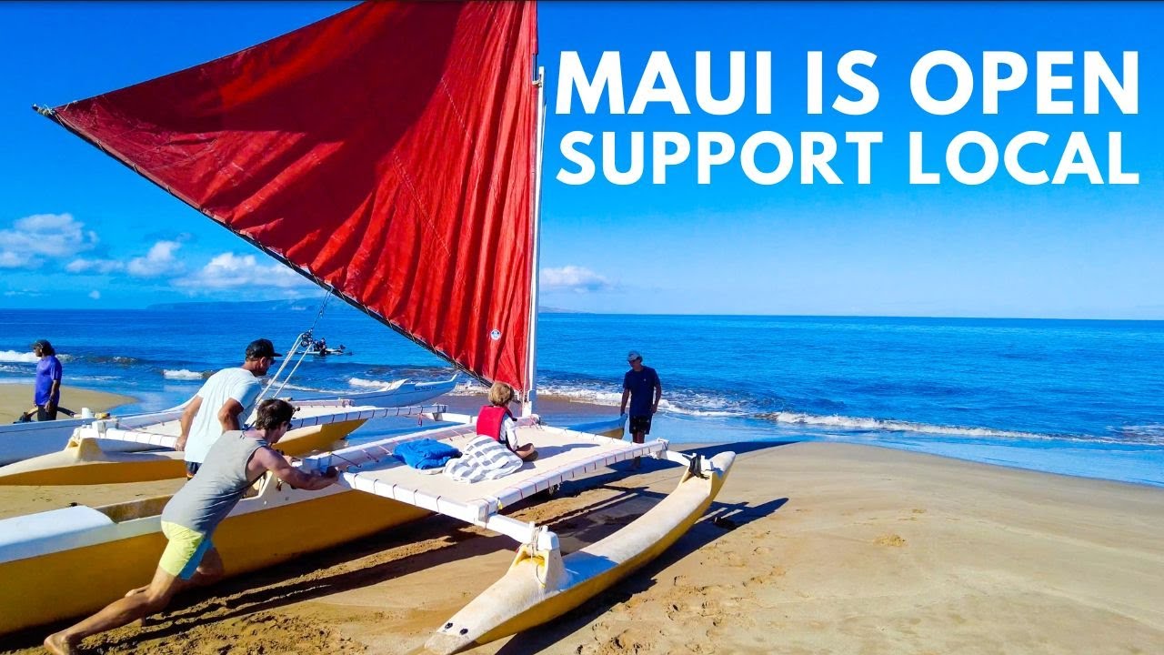 Before You Go to Maui, Here is How to Support Local - YouTube
