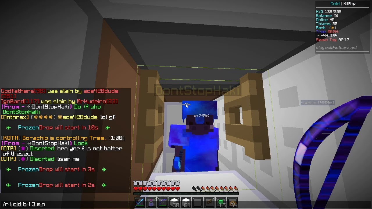 Live streaming!! ColdNetWork kitmap pvp - YouTube