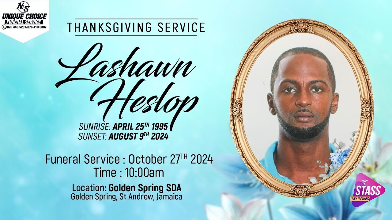 Interment for Lashawn Heslop - YouTube