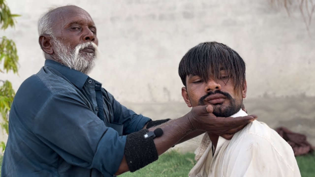 ASMR PAKISTANI HEAD & BACK MASSAGE BY BABA KALLU #asmr - YouTube