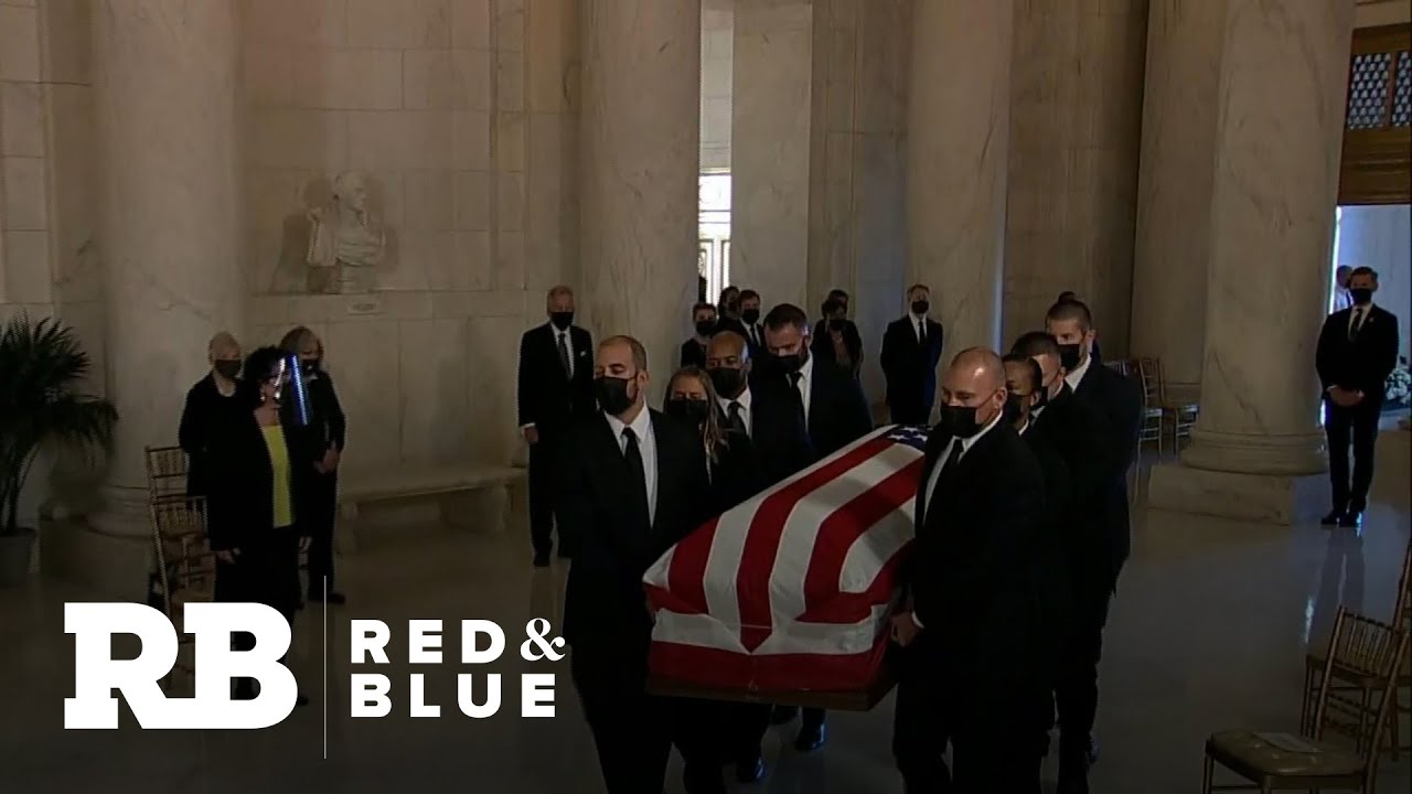 RBG lies in repose at Supreme Court, as Trump prepares to name next ...