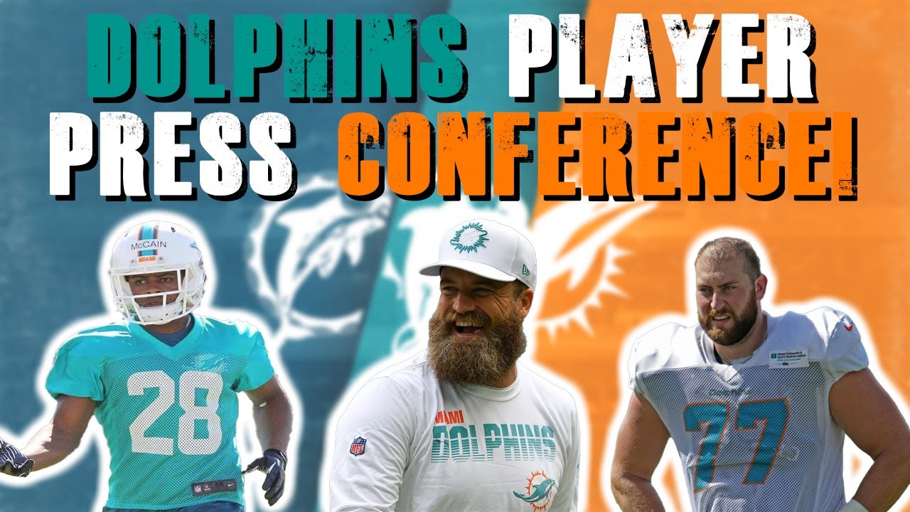 Miami Dolphins Players Press Conference! | Fitzpatrick On Tua! - YouTube
