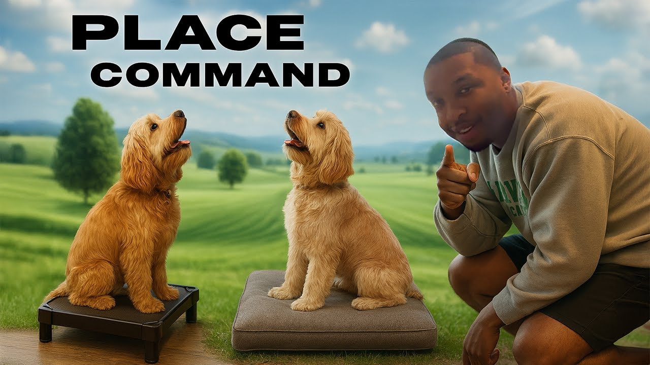 How to teach your dog to go ANYWHERE using the PLACE command - YouTube
