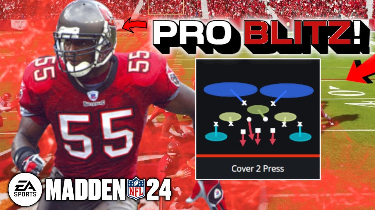 BEST BLITZ IN MADDEN 24! 4 MAN A GAP! - Madden 24 Tips, Blitzes ...