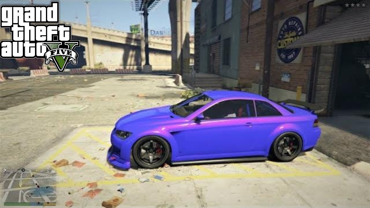 GTA 5 - BEST CAR + POLICE CHASE (SENTINEL XS) - YouTube