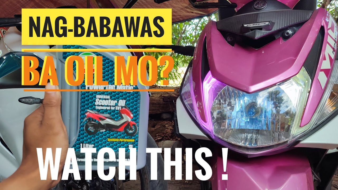 Paano mag change oil YAMAHA MIO I 125 I TUTORIAL I DIY - YouTube