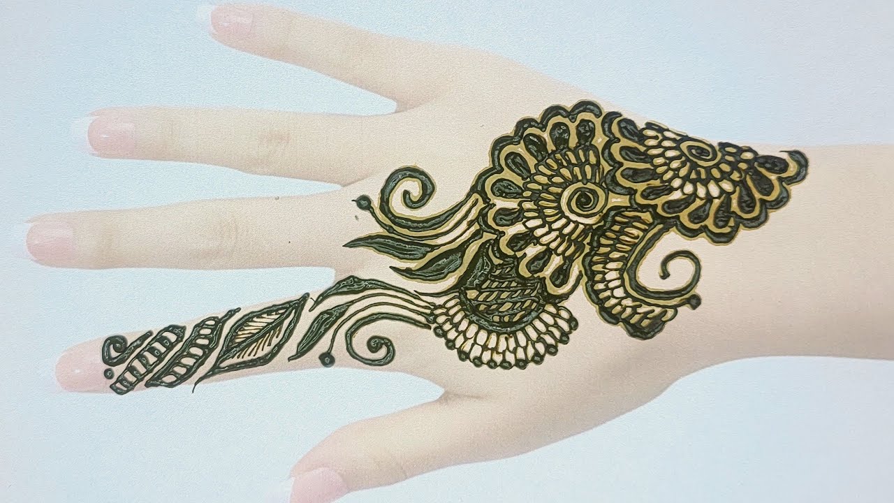 Discover the SECRET to Perfect Henna Design - YouTube