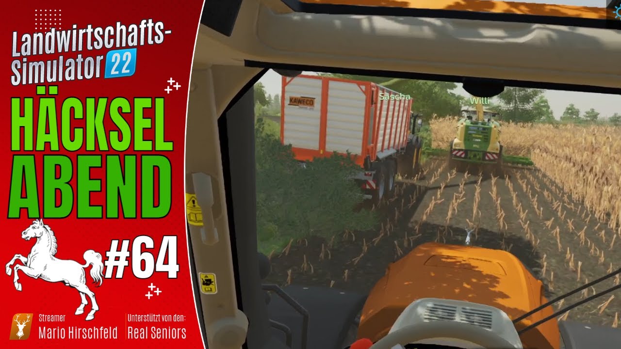 LS22 NDS #64 / Ein Feld haben wir noch zum Häckseln ... / LS22 Map ...