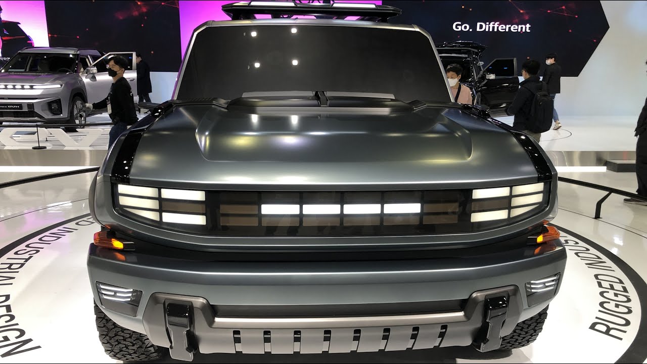 Seoul Mobility Show 2023 / F100 KG Mobility - YouTube