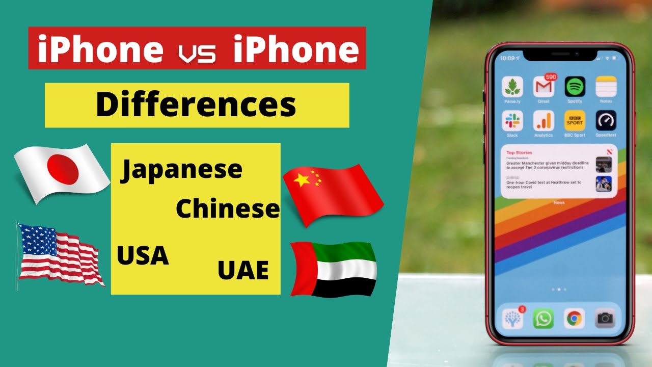 iPhone vs iPhone Explain?Different between USA vs UAE vs Chinese vs ...