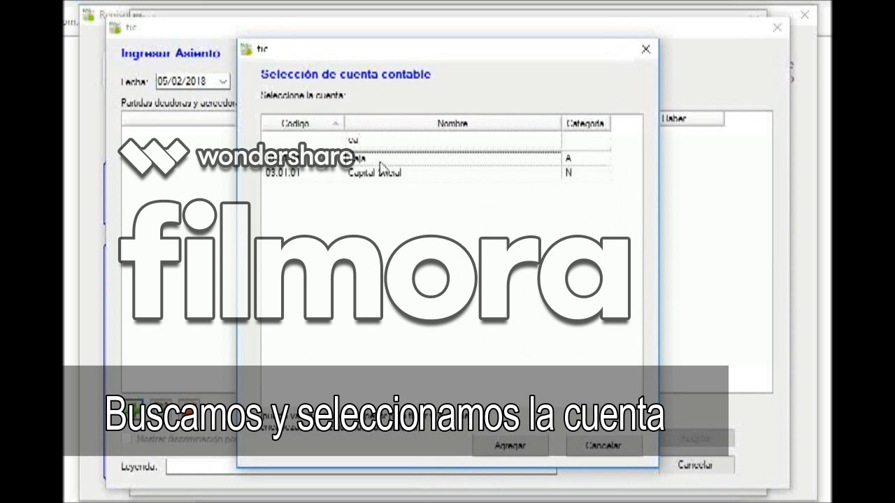 Como cargar un asiento contable en Regisoft- Video tutorial- Cami y Flor - YouTube