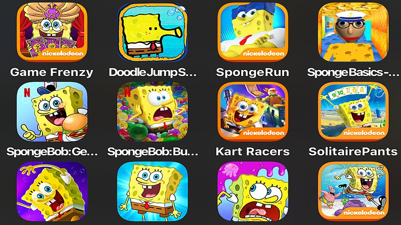 Spongebob,Game Frenzy Doodle Jump,Movie Game Sponge on the Run ...