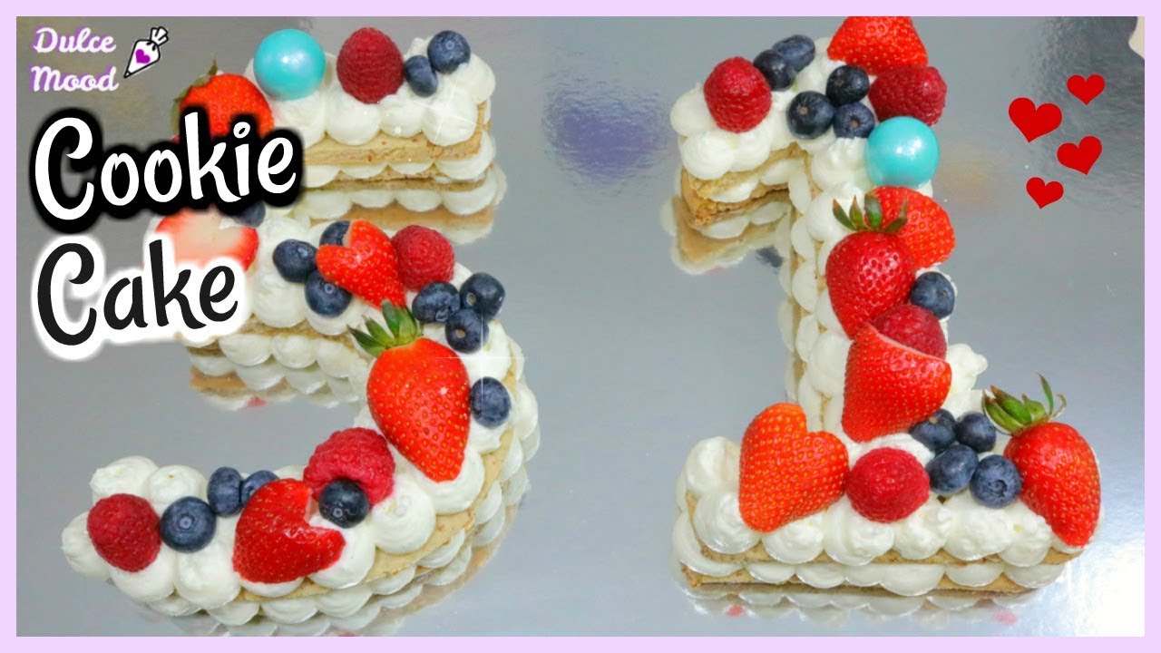 IT’S NO A COOKIE, IT’S NO A CAKE, NUMBER COOKIE CAKE | Dulce Mood 💜 - YouTube