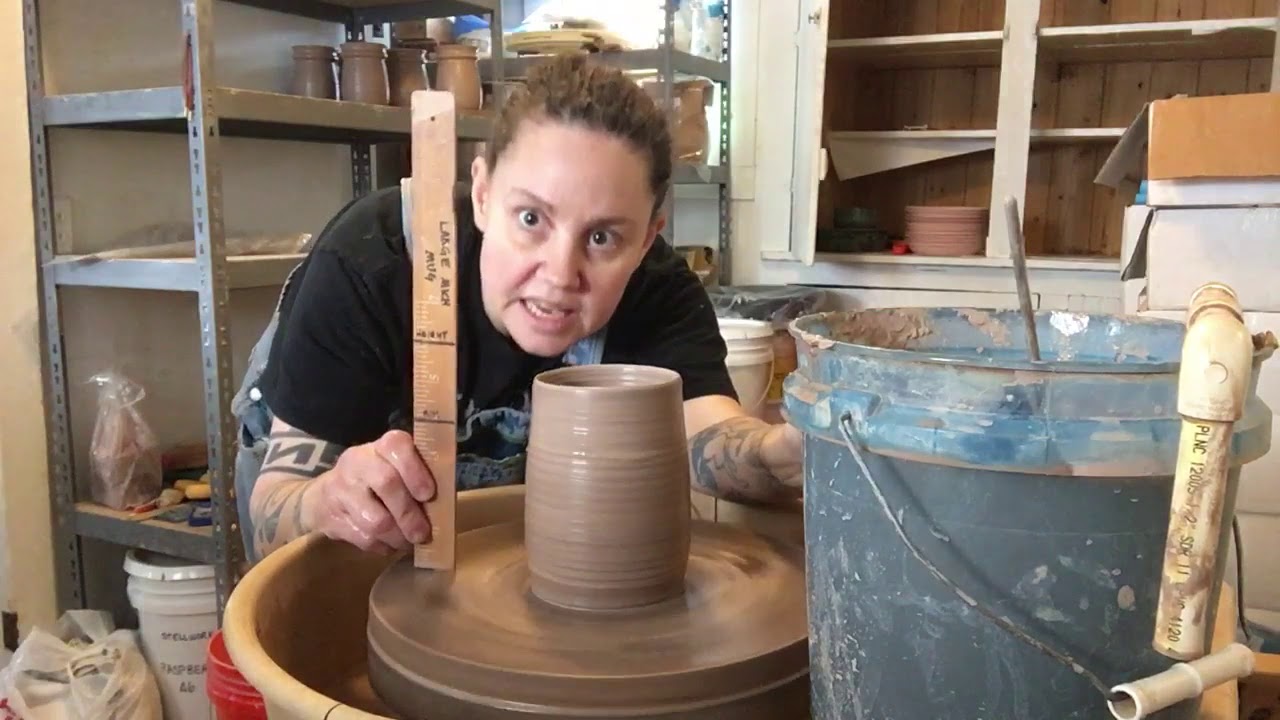 Throw and Catch (Up) With Stell - Large Tankard Forms - YouTube