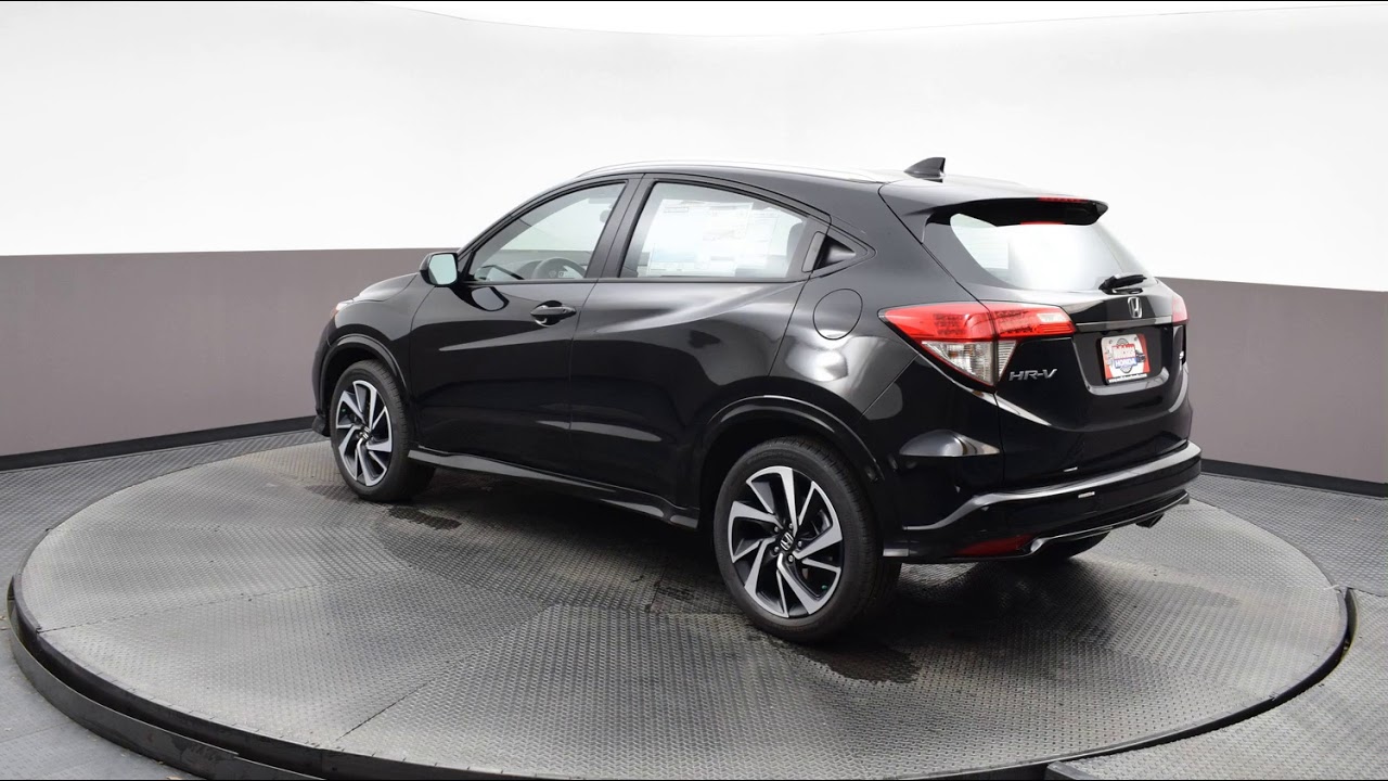 2020 Black Honda HR-V 4D Sport Utility #4647 - YouTube
