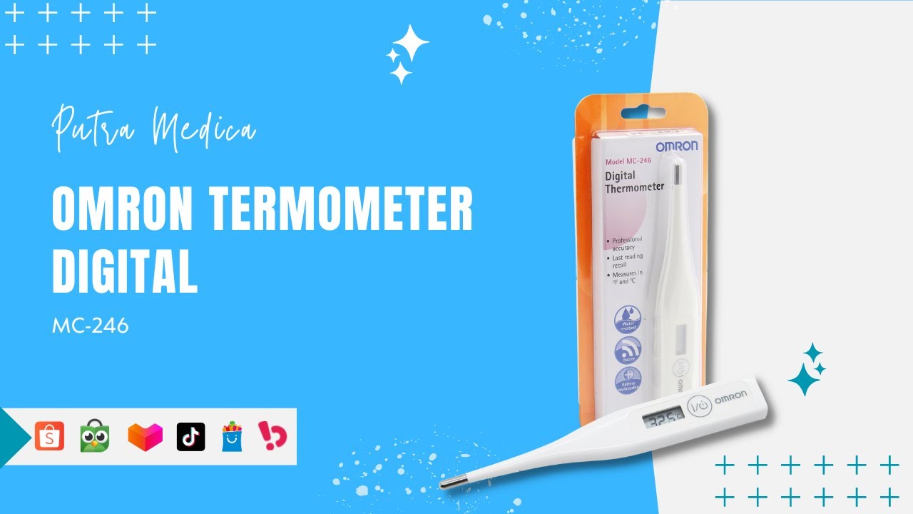 Unboxing Omron Termometer MC 246 - YouTube