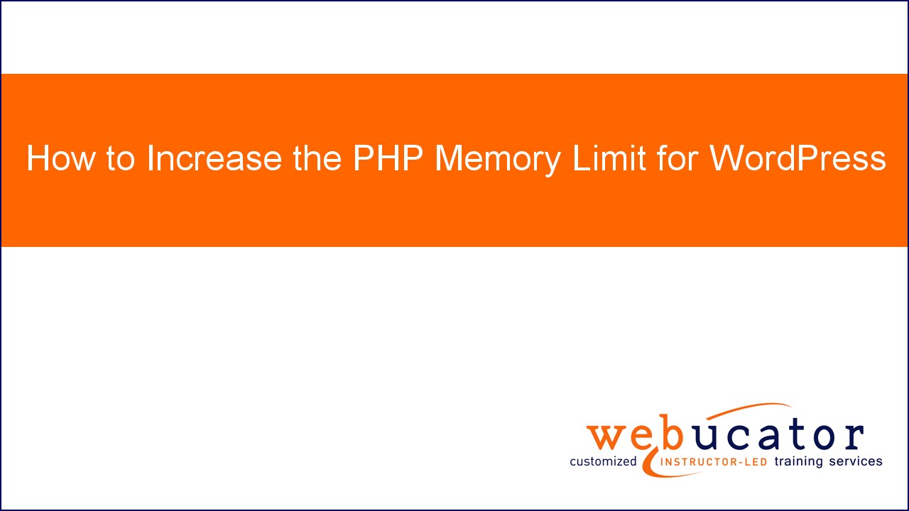 How To Increase The PHP Memory Limit For WordPress YouTube how-to-increase-the-php-memory-limit-for-wordpress-youtube