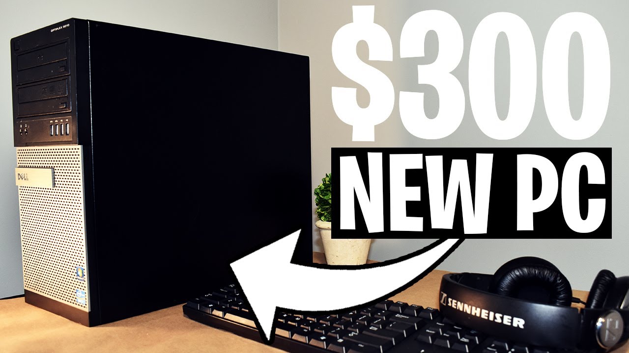$300 BUDGET BUILD?! | NEW GAMING and EDITING PC - YouTube