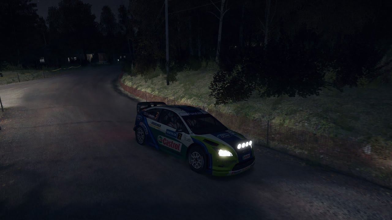 Dirt Rally. Finland-Kontinjärvi(Long 15km.Night) Ford Focus 07 (TOP10 ...