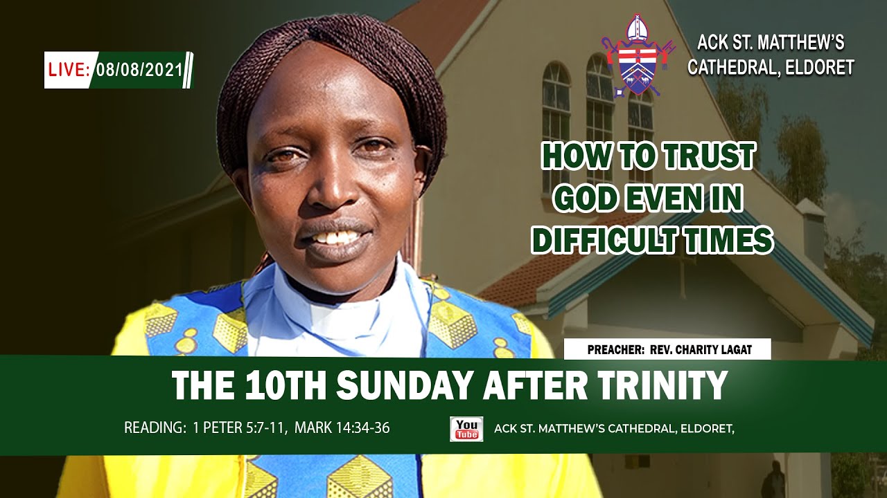 THE 10TH SUNDAY AFTER TRINITY (1ST ENGLISH SERVICE ) - YouTube