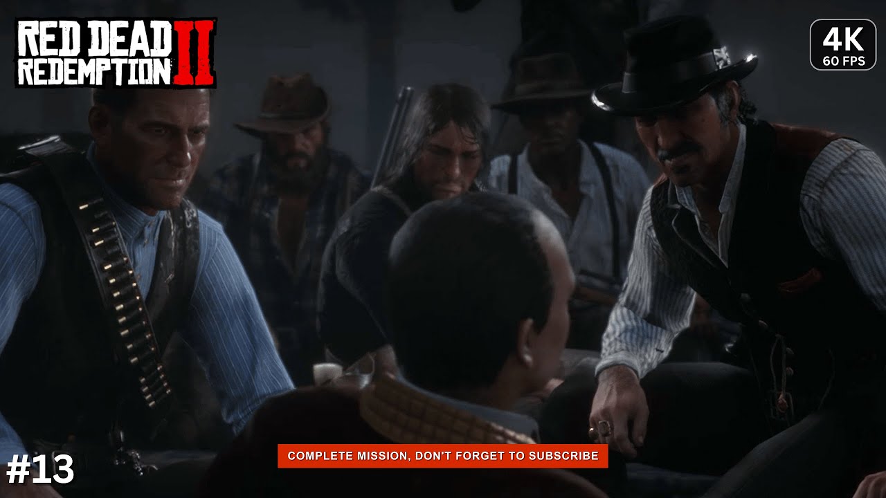 Red Dead Redemption 2 Gameplay Walkthrough #13 [4K 60FPS] No Commentary ...