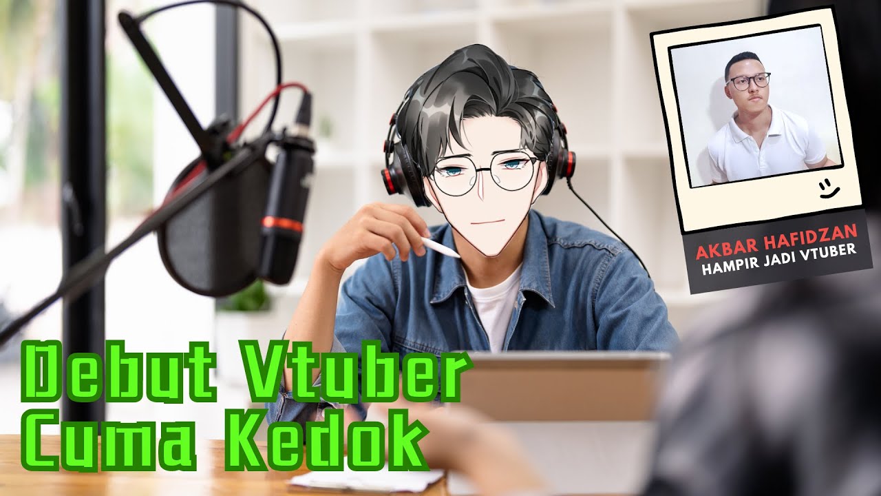 DEBUT VTUBER CUMAN KEDOK | Biru Syailendra #VtuberID - YouTube