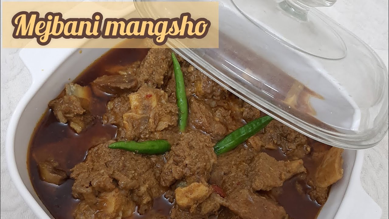 MEJBANI MANGSHO!!(full recipe) - YouTube