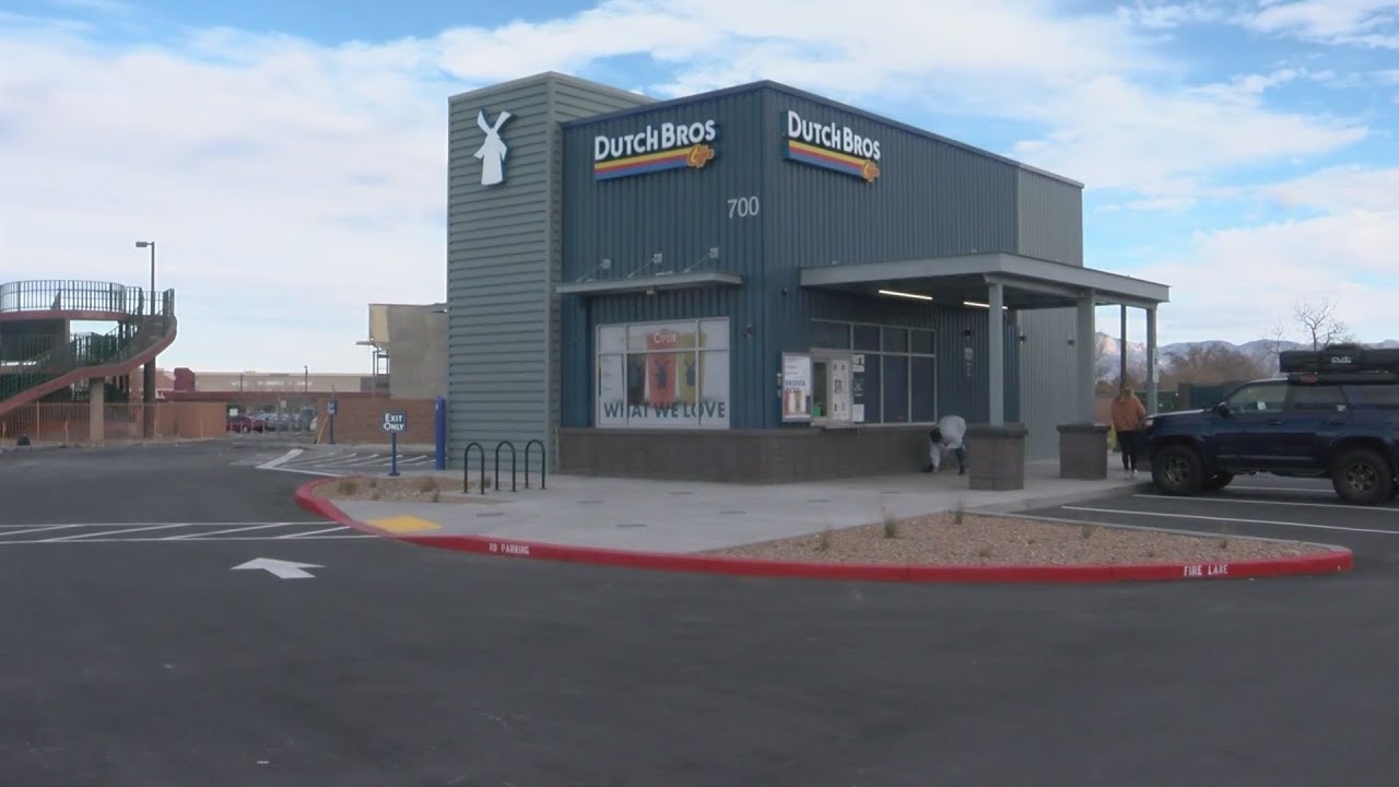 Dutch Bros. anticipating long lines at new west side location - YouTube