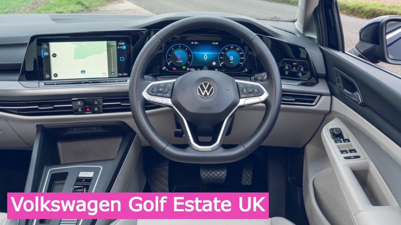 2022 Volkswagen Golf Estate UK INTERIOR - YouTube