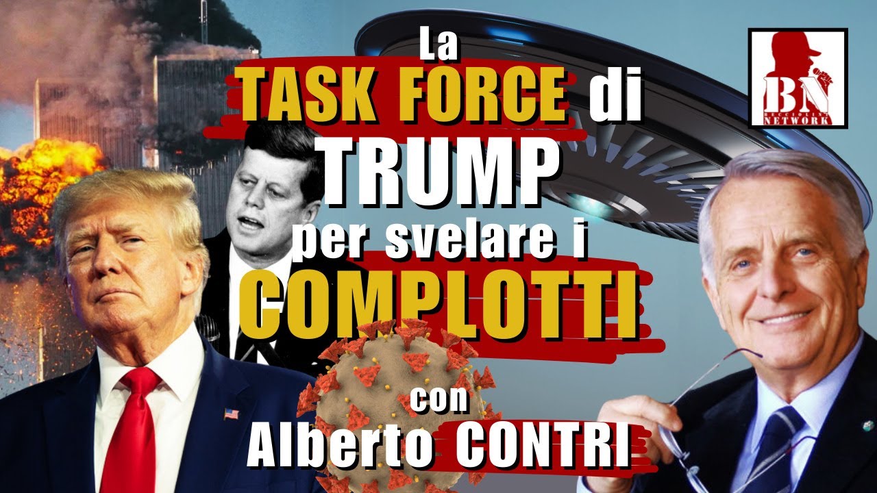 TRUMP sfida il DEEP STATE con la TASK FORCE sui COMPLOTTI | Il Punt🔴 ...