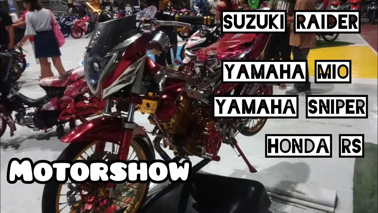 Euro Flash R150 goes to Motor show iloilo. 400k mio Suzuki raider ...