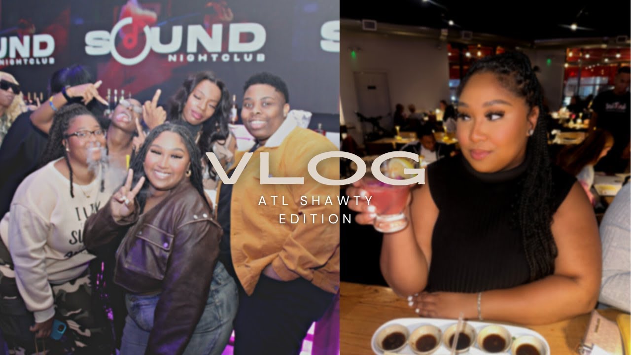 TRAVEL VLOG! ATL SHAWTY FOR THE WEEKEND! - YouTube