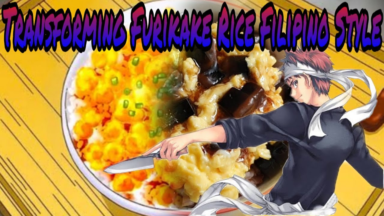 Foodwars Transforming Furikake Rice Filipino Style | TasteTest Crazy ...