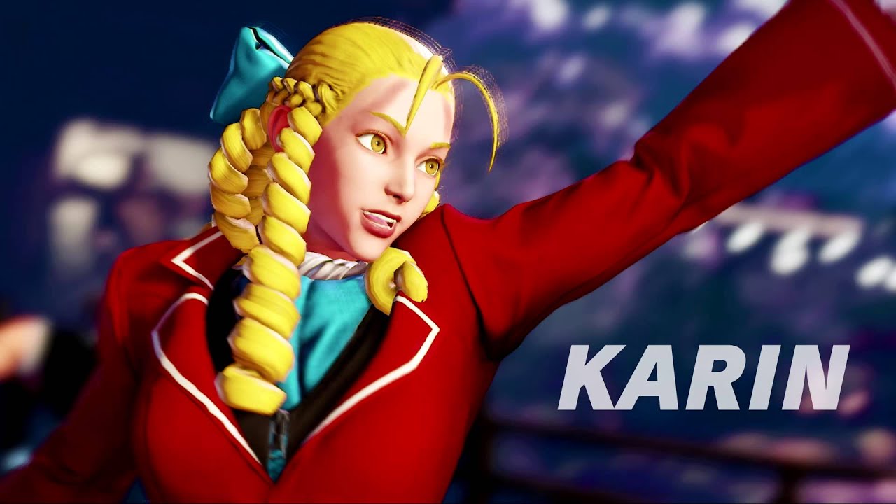 Street Fighter V: Karin announcement trailer - YouTube