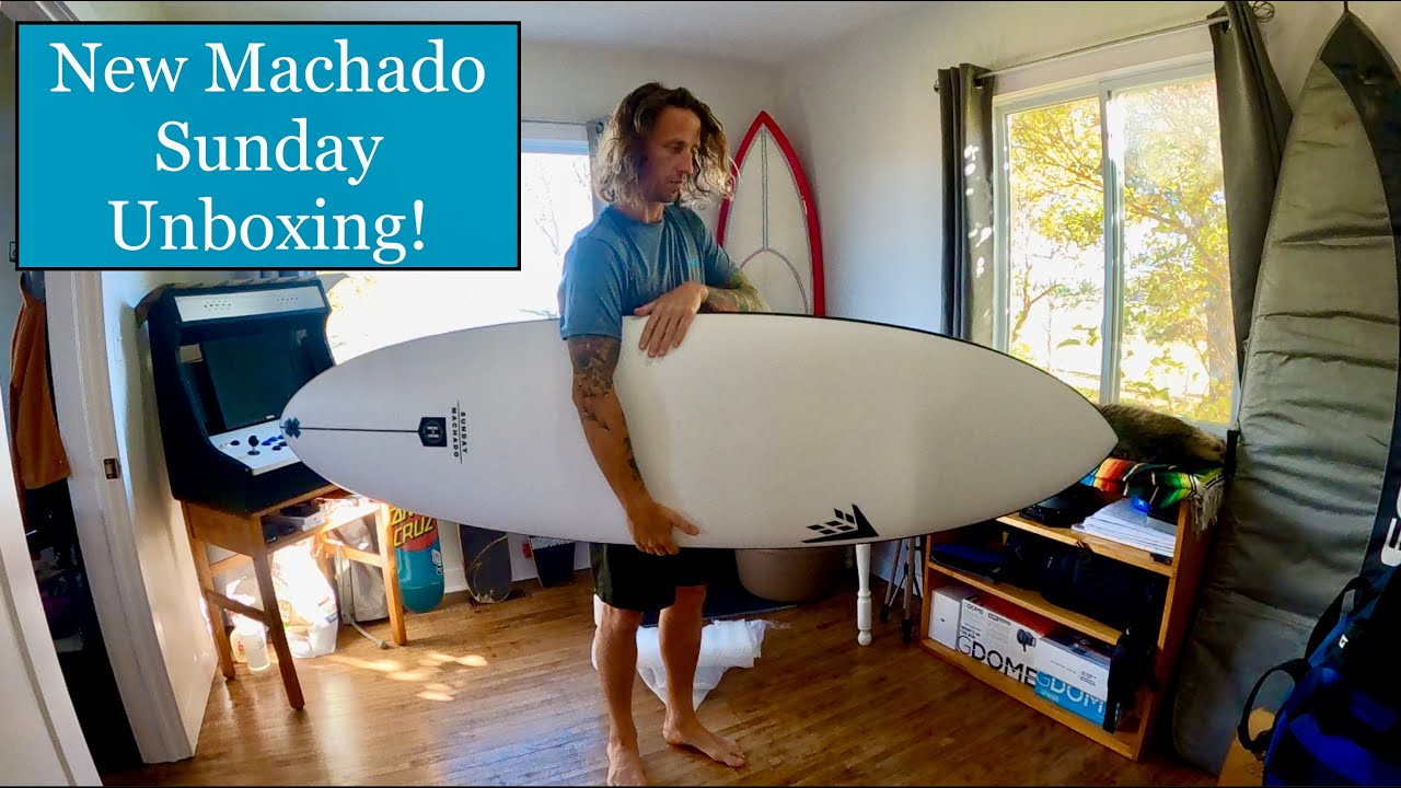 UNBOXING A BRAND NEW ROB MACHADO FIREWIRE SUNDAY SURFBOARD - YouTube