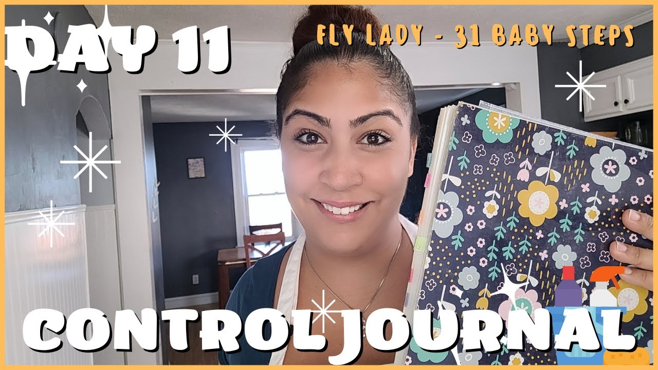 Control Journal - Fly Lady 31 Baby Steps Challenge - Day 11 - YouTube