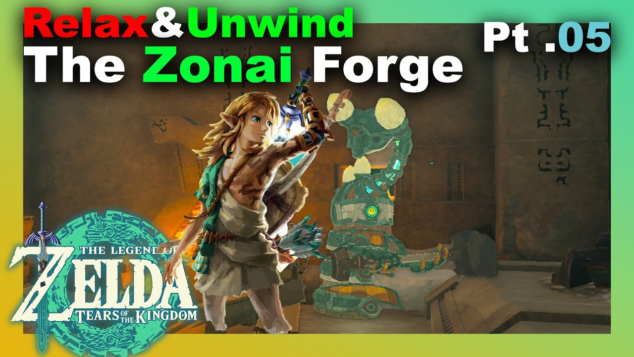 The Zonai Forge - Zelda Tear of the Kingdom | ASMR with Zelda Part 5 ...