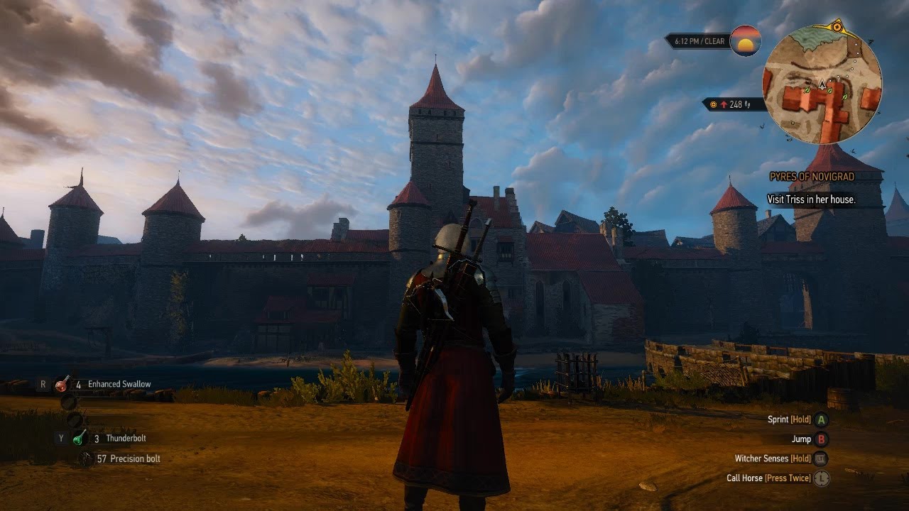 First time in Novigrad - Arriving in Novigrad (The Witcher) - YouTube