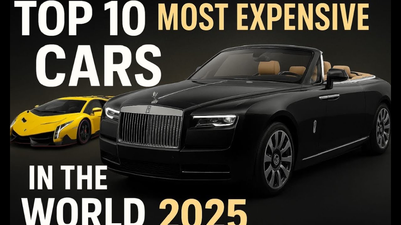 💎🚗 Top 10 Most Expensive Cars in the World 2025 🌍 - YouTube