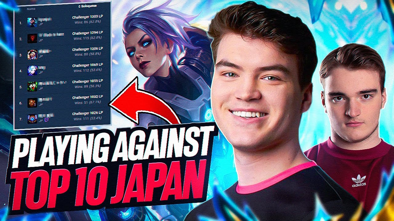 Playing With Sinerias VS TOP 10 JAPAN - YouTube